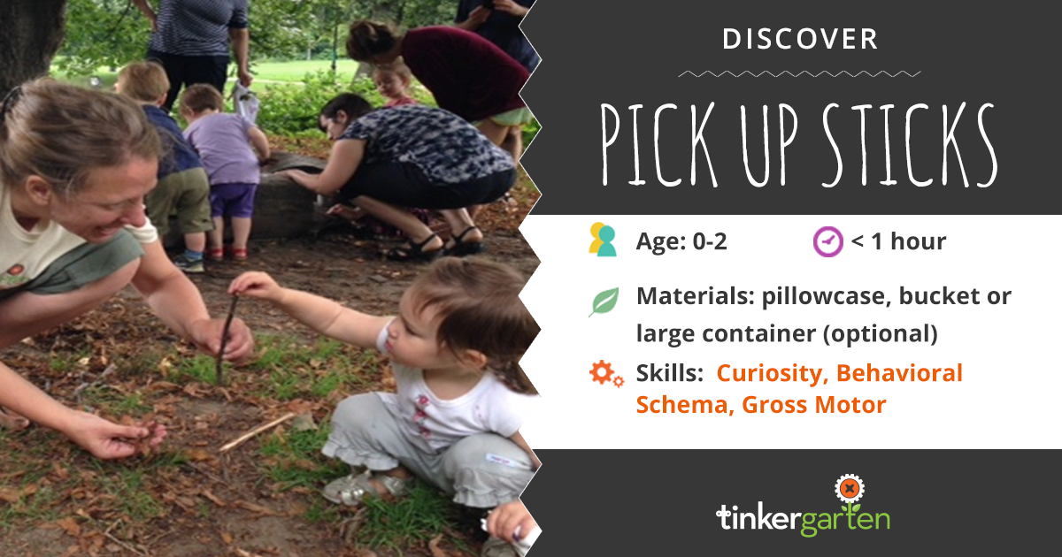 Pick Up Sticks Activity For Kids | Tinkergarten