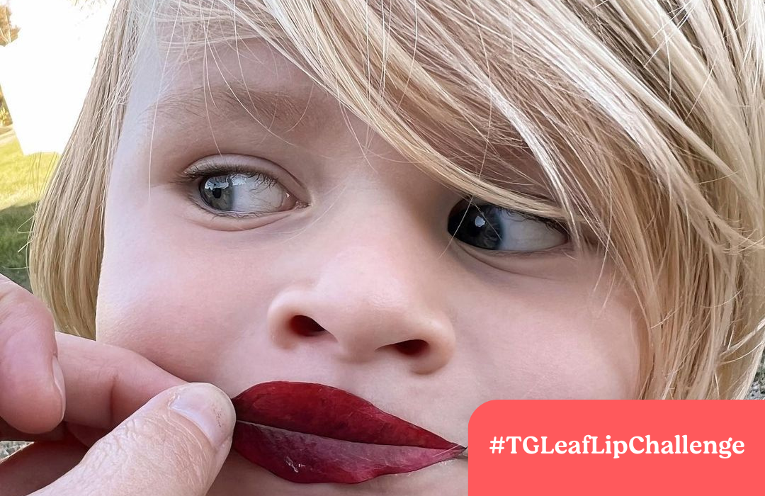 Take the Leaf Lip Challenge! - Tinkergarten outdoor activities where ...