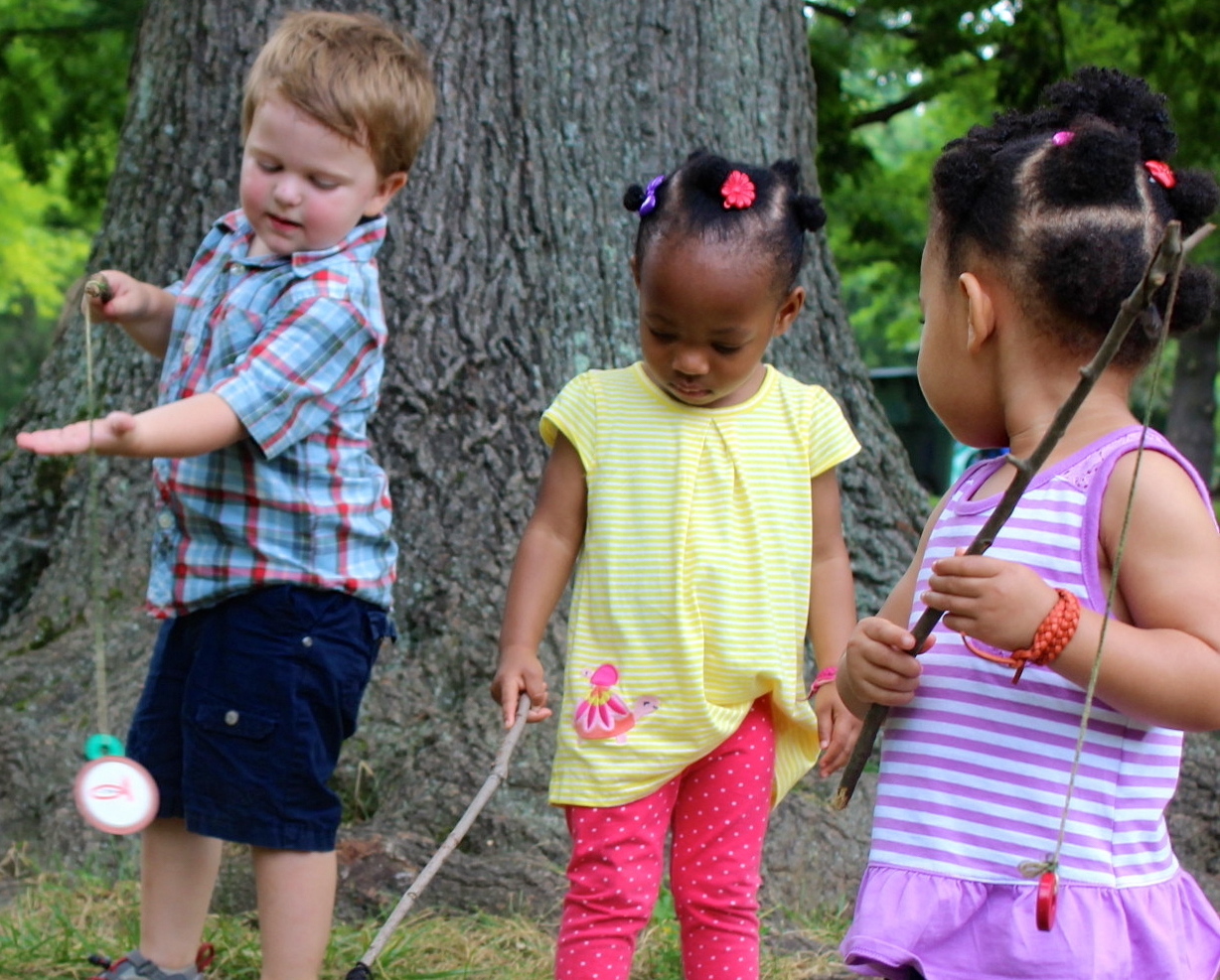 Go Fish! - Tinkergarten outdoor activities where kids learn through play